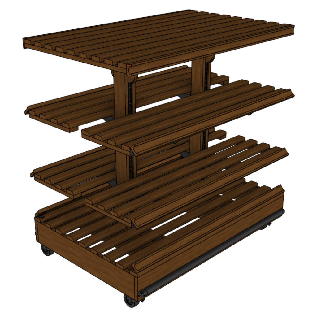 Flat Top Double Sided Display – The Marco Company