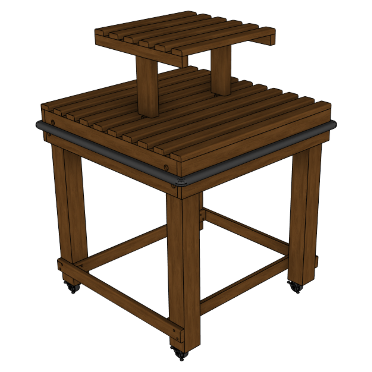 Small Square Table With Riser | The Marco Company