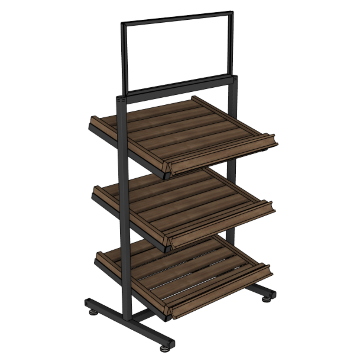 3-Shelf Short Rack | The Marco Company