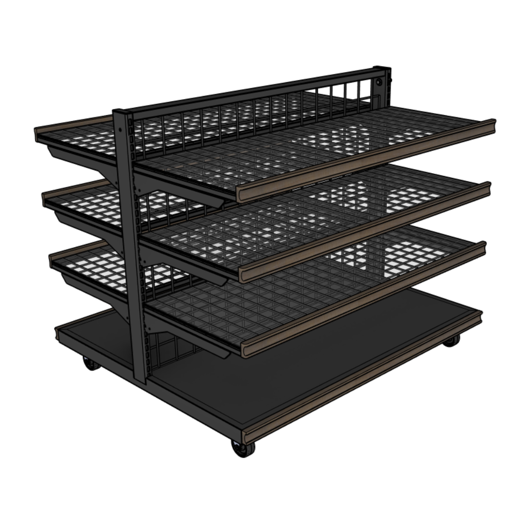 3-Shelf Double Sided Display – The Marco Company