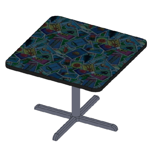 Deli Table W/Graphics | The Marco Company