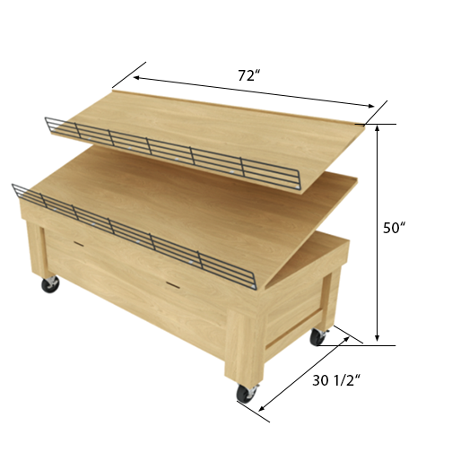Inline Displays | BAK-64 OAK SB | The Marco Company